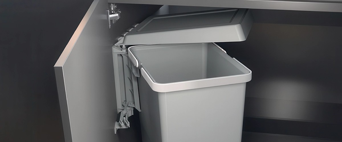 Swing 2.0 Automatic Swing Out Waste Bin 18 L | BYSTRO